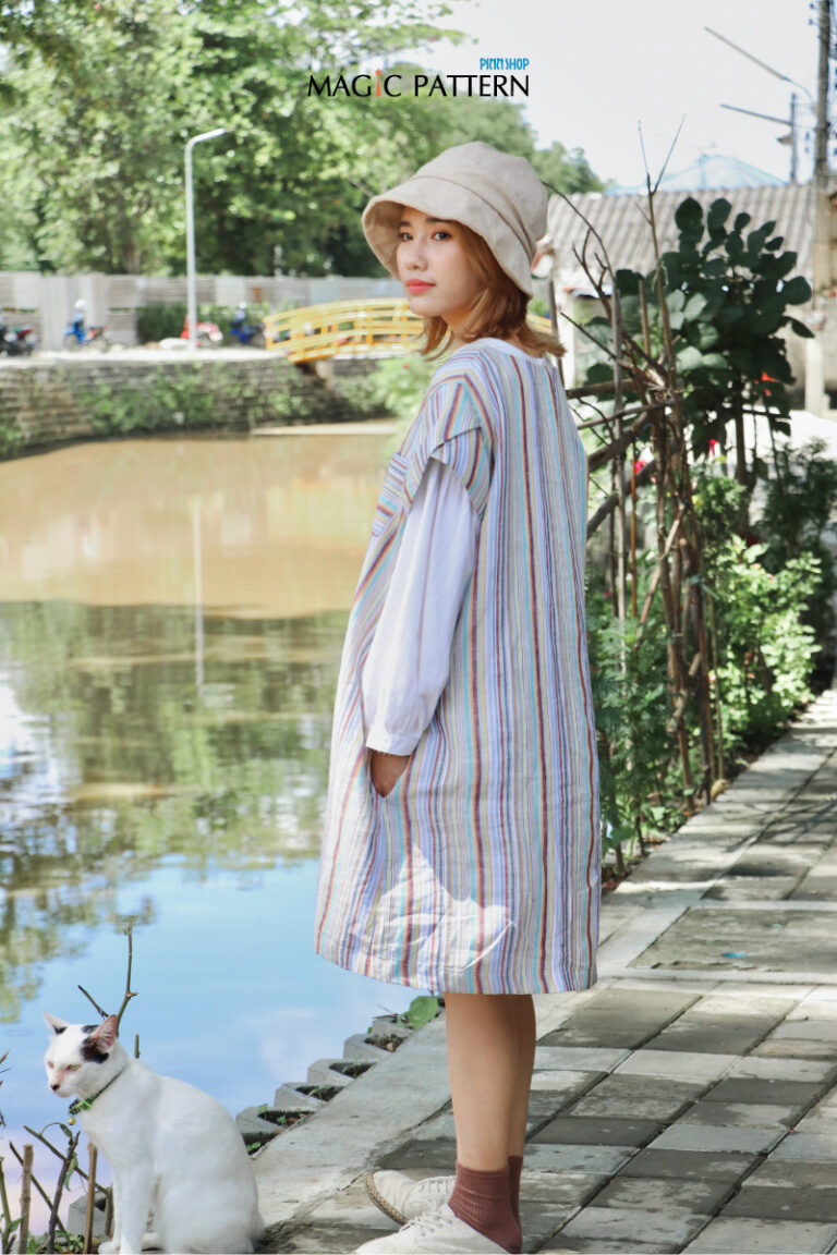 แพทเทิร์นเสื้อผ้าสไตล์ญี่ปุ่น แต่งตามได้เหมาะกับสาวไทย แฝงความชิคๆ Magic Pattern – MagicPattern