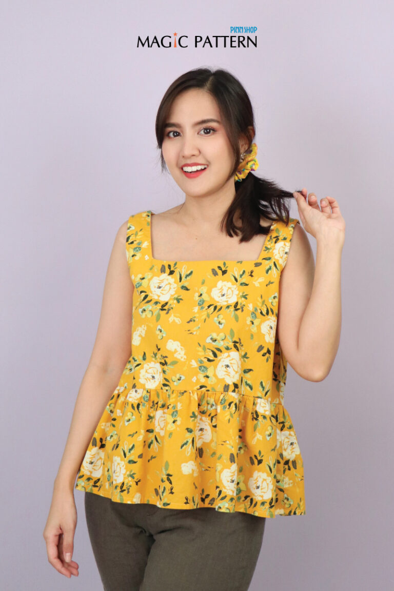 แพทเทิร์นเสื้อผู้หญิงสวยๆ 10 แบบ แฟชั่นเสื้อลำลอง ที่ฮิตตลอดกาล ของ Magic Pattern – MagicPattern